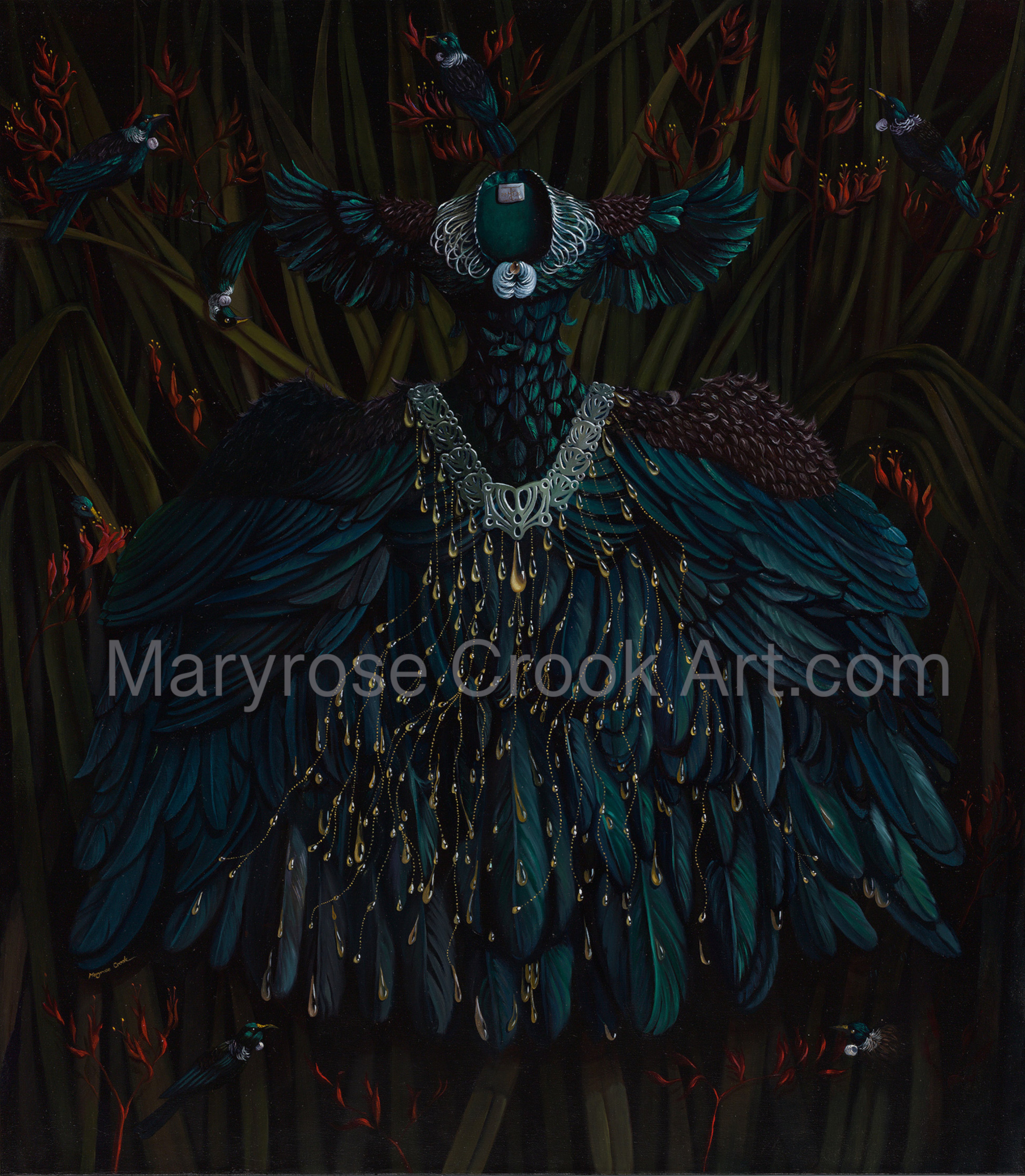 "100% Pluma", Fine Art Print, limited edition of 50, signed and number ...